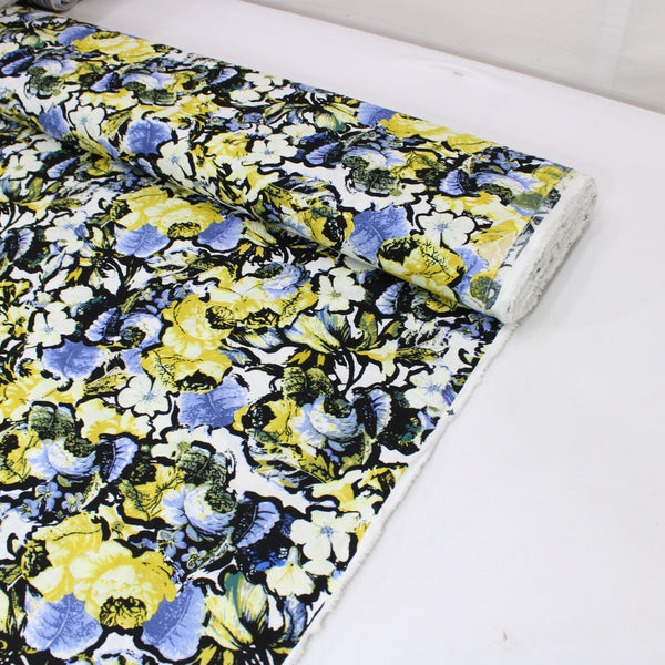 Per Metre Premium Quality 100% Cotton Lawn 60" Wide - Yellow Butterfly – The Fabric Guys