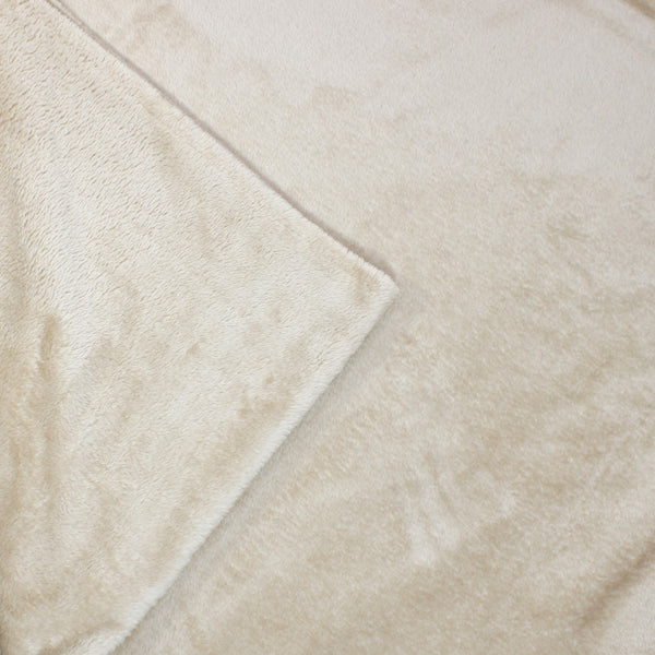 3 Metre Ultra Soft Cuddle Fleece 60” Wide (Beige) – The Fabric Guys
