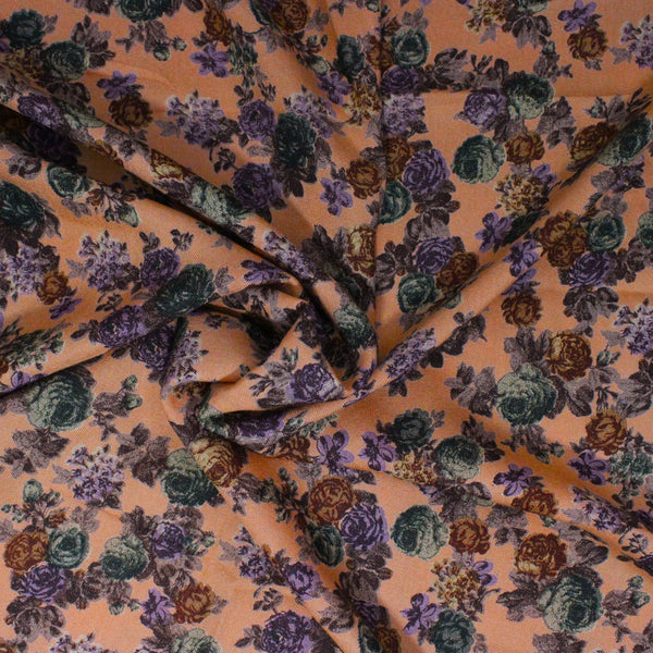 3 Metre, Alpine Cashmere Effect Fabric , (ORANGE) 55" Wide – The Fabric Guys