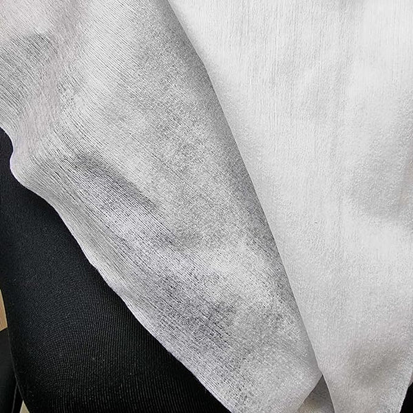 TFG 160cm Wide Sew in Interfacing Fabric Lightweight White Interlining ...
